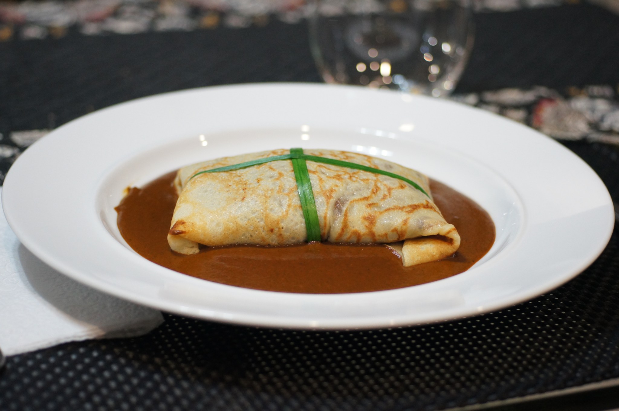 Baby Lady’s Chicken Mole Huasteco Crepes | REMCooks