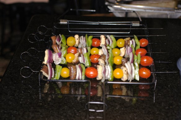 Ancho Seasoned Swordfish Skewers Done Right | REMCooks