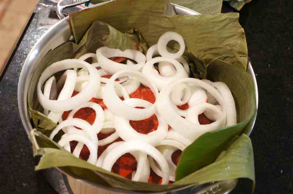 Cochinita Pibil (Achiote Slow Roasted Pork Shoulder Wrapped in Banana ...
