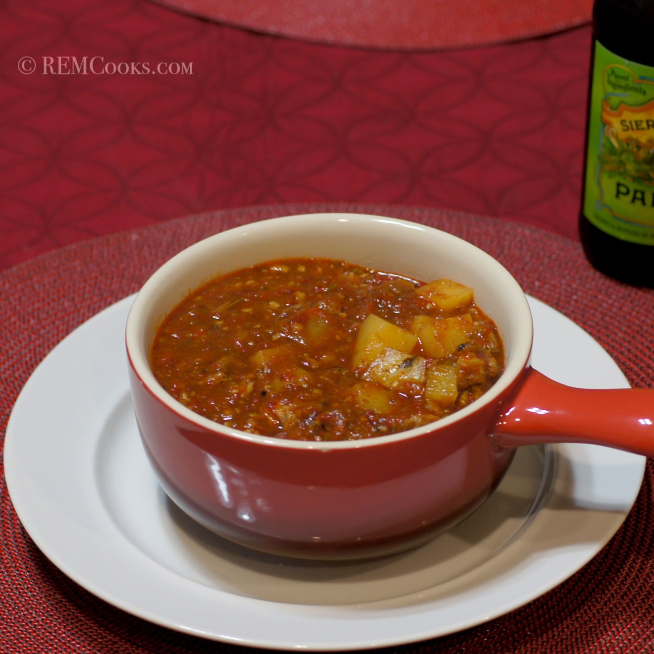 Roasted New Mexico Red Chile Stew | REMCooks