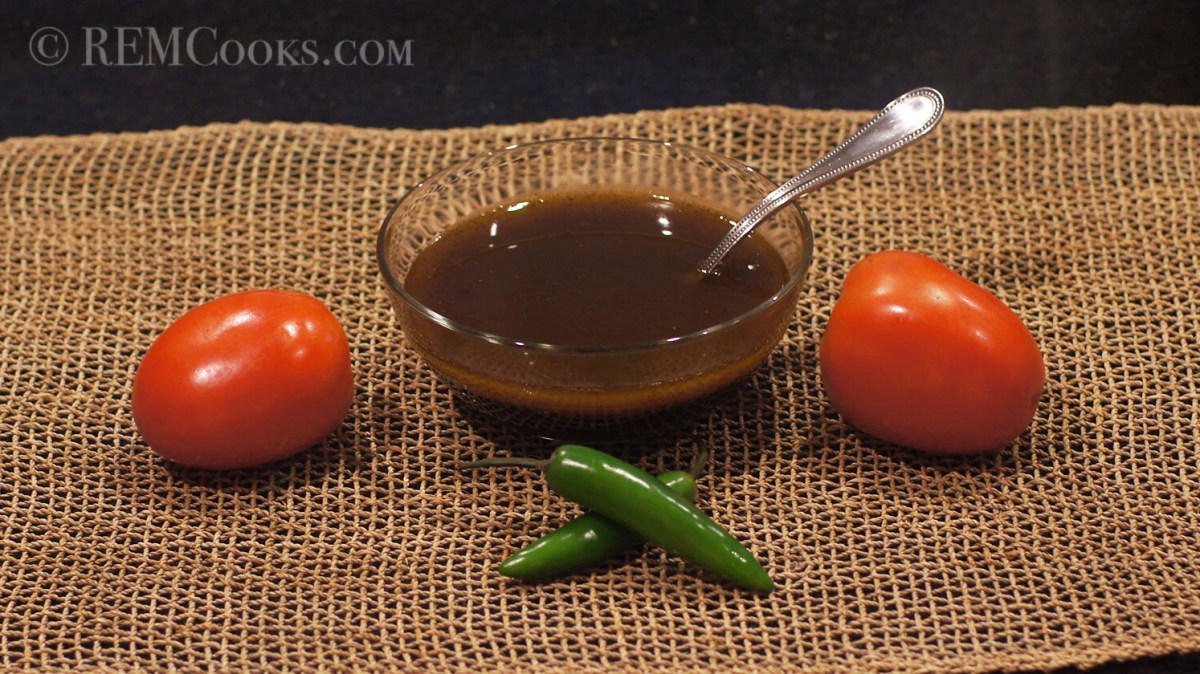 Roasted Serrano & Garlic Balsamic Vinaigrette | REMCooks
